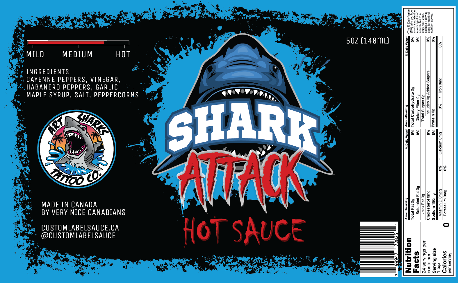 Custom Hot Sauce Label Designs | Custom Label Hot Sauce Canada ...