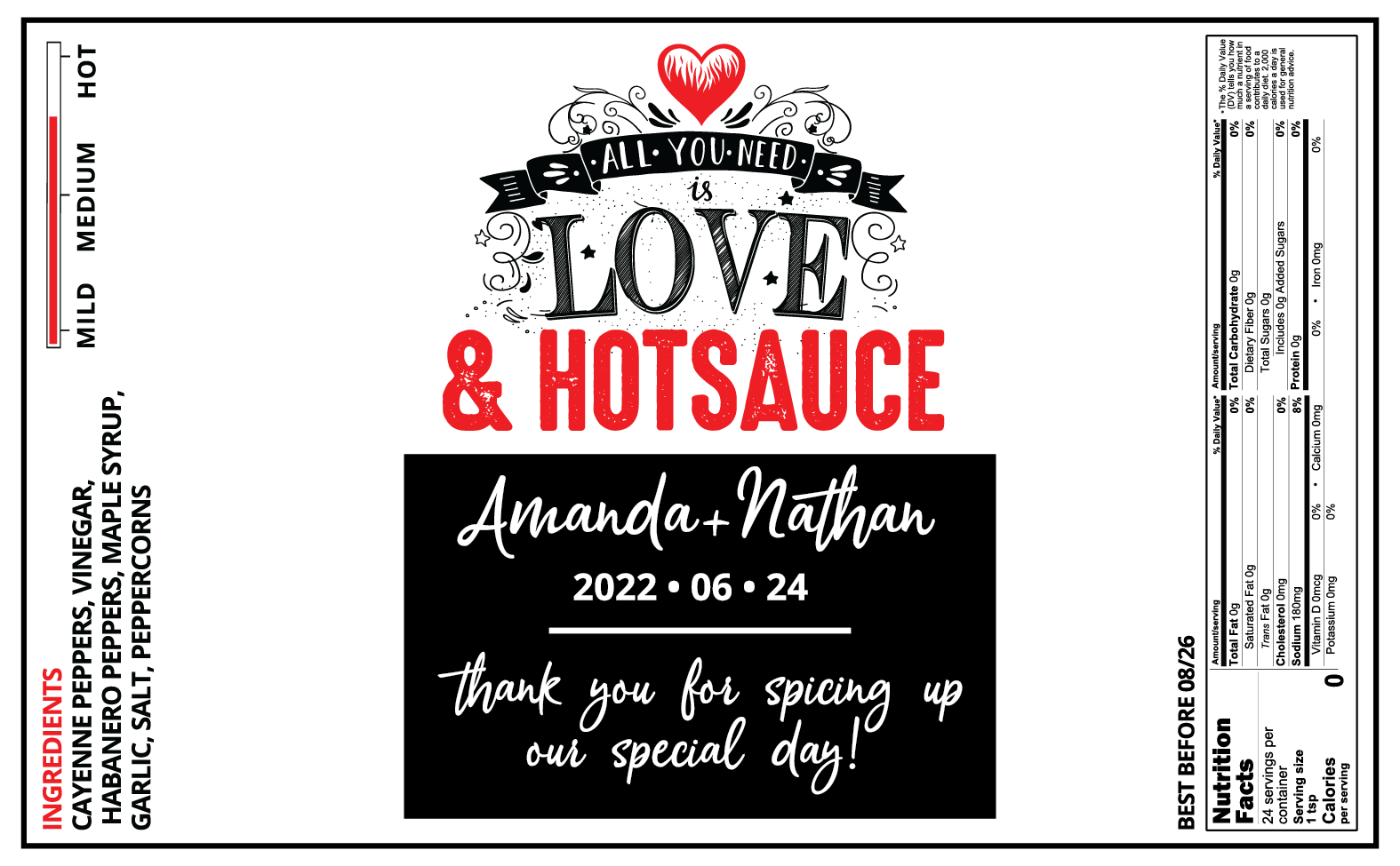 Custom Hot Sauce Label Designs | Custom Label Hot Sauce Canada ...